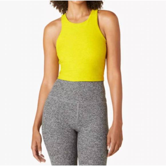 Beyond Yoga | Tops | New Beyond Yoga Spacedye Focus Cropped Tank In ...
